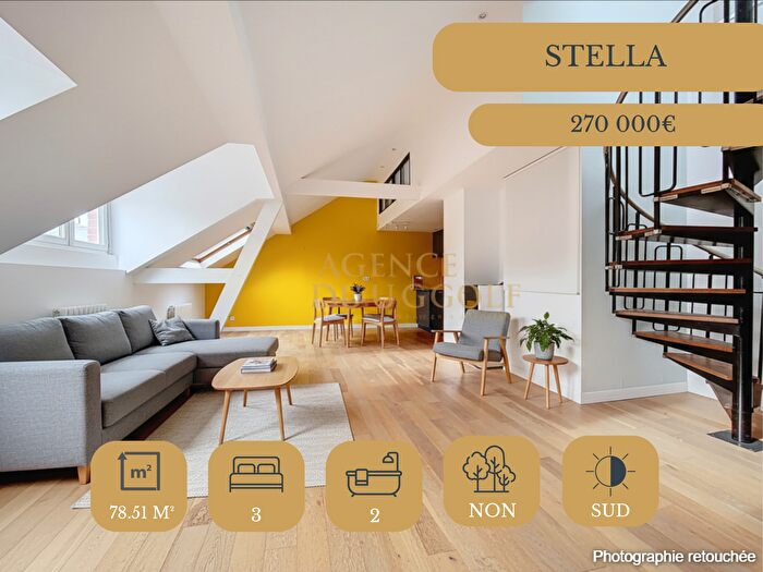 Appartement à vendre - Cucq - 4 pièces - 3 chambres