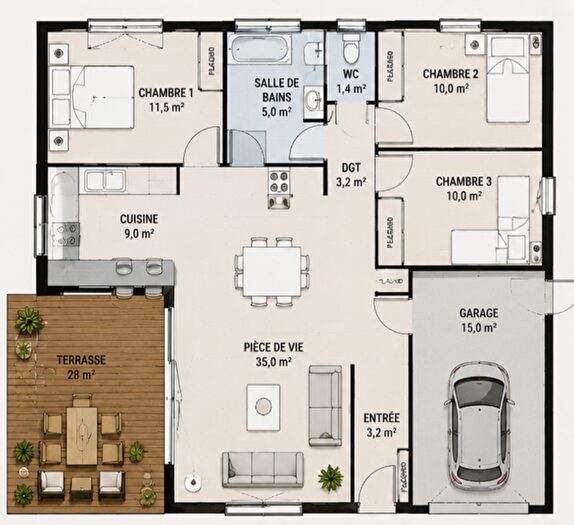 Maisons à vendre et appartements à louer - 2