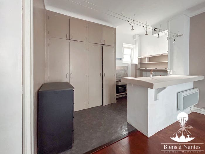 Appartement 2 pièces à Nantes, Centre-ville, à vendre