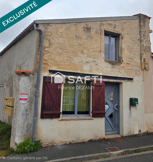 Maison 2 pièces à vendre à Luçon