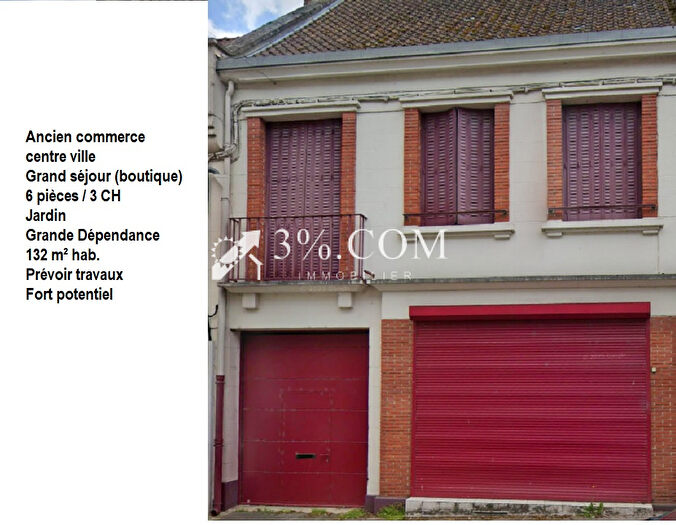 Maison à vendre - Airaines - 6 pièces - 3 chambres