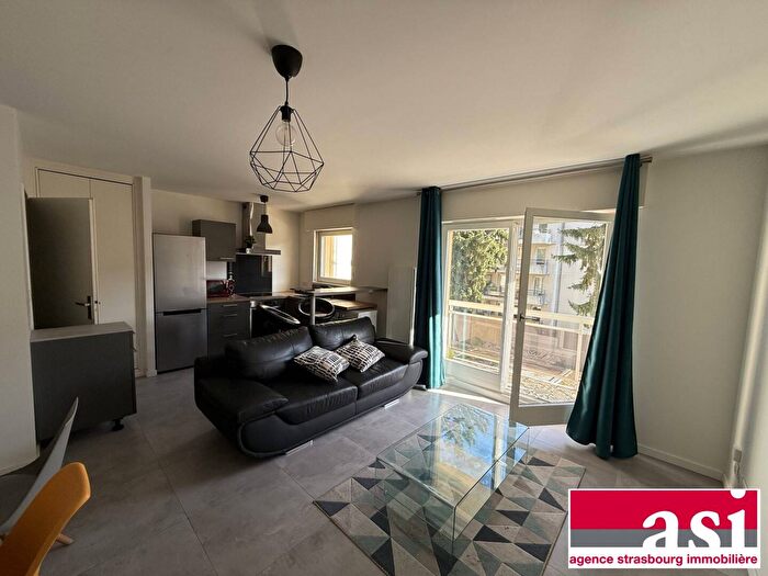 Appartement à louer - Neudorf Sud Centre, Strasbourg - 2 pièces - 1 chambre