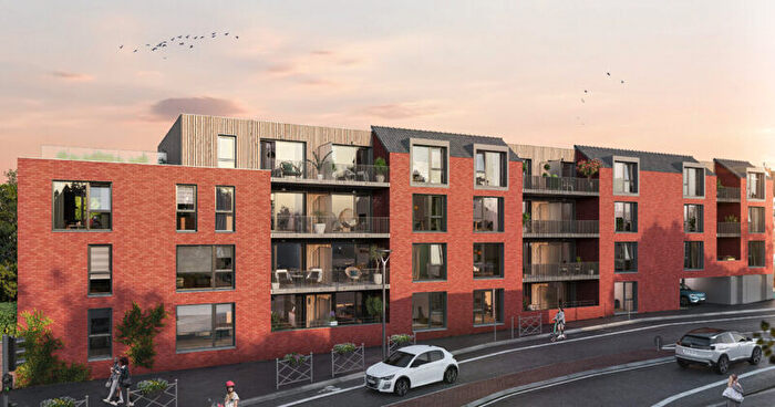 Appartement à vendre - Hem, Centre-ville, Vallée, Bifur - 4 pièces - 3 chambres