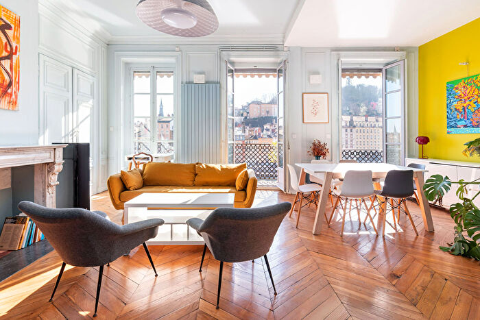 Appartement à vendre - Lyon er , Ouest des Pentes - 5 pièces - 4 chambres