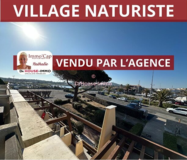 Appartement à vendre - Agde, Le Cap dAgde - 1 pièce