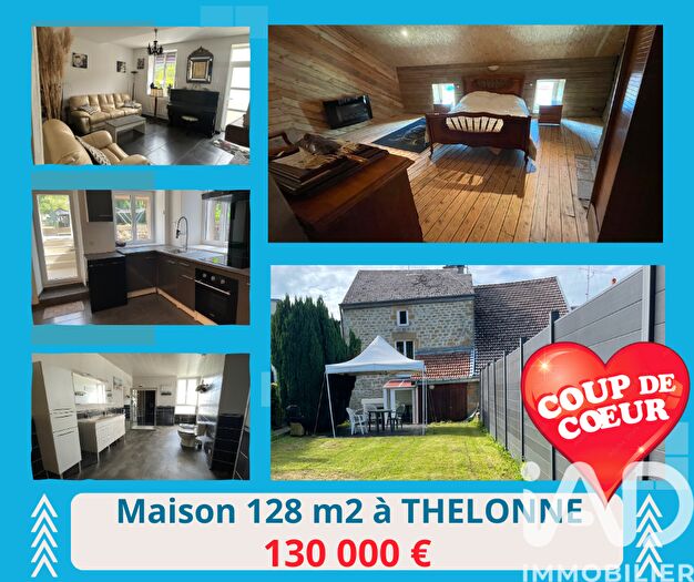 Maison à vendre - Thelonne - 4 pièces - 3 chambres