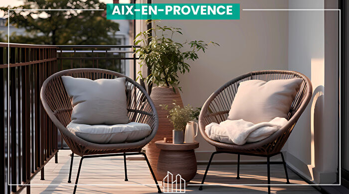 Appartement à vendre - Aix-en-Provence, Centre-ville - 3 pièces - 2 chambres