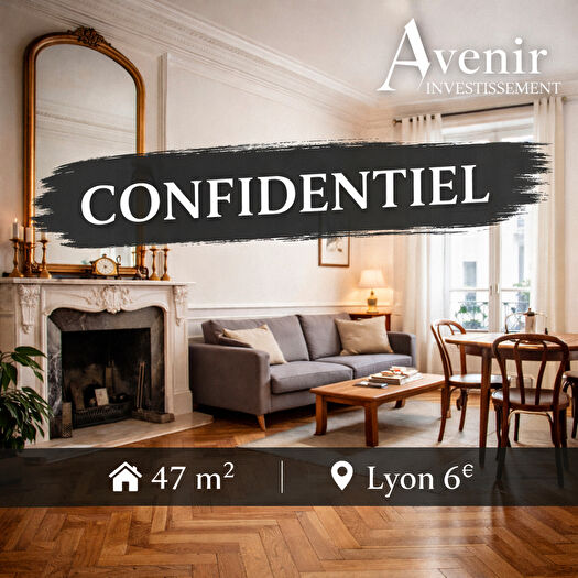 Appartement à vendre - Lyon e , Tête dOr, Vitton - 3 pièces - 2 chambres