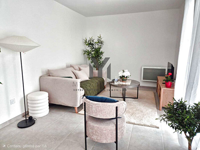 Appartement à vendre - Marseille e , La Valbarelle - 2 pièces - 1 chambre