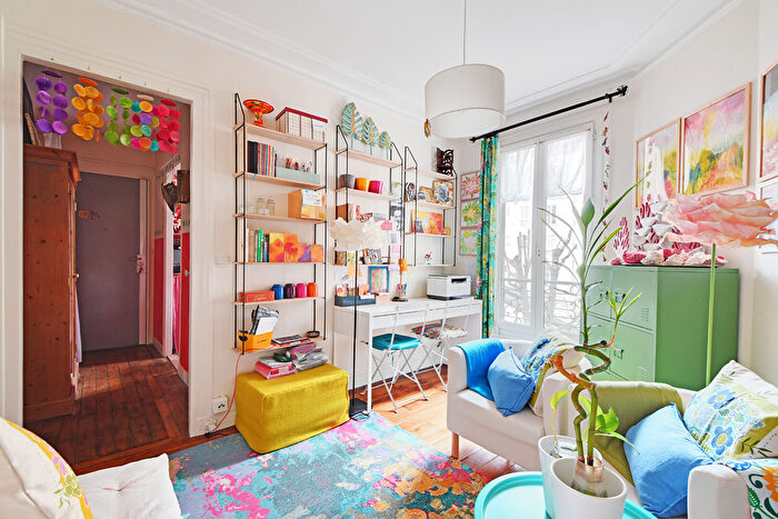 Appartement à vendre - Paris e , Jules Joffrin - 2 pièces - 1 chambre