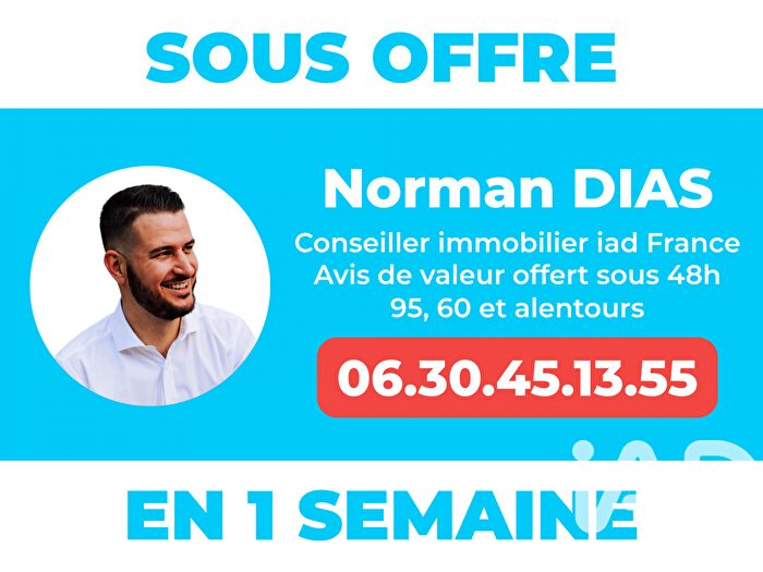 Appartement à vendre - Louvres - 3 pièces - 2 chambres