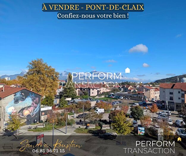 Appartement à vendre - Le Pont-de-Claix, Le Bourg, Pont de Vannes - 4 pièces - 3 chambres