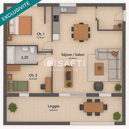 Maisons à vendre et appartements à louer - 2