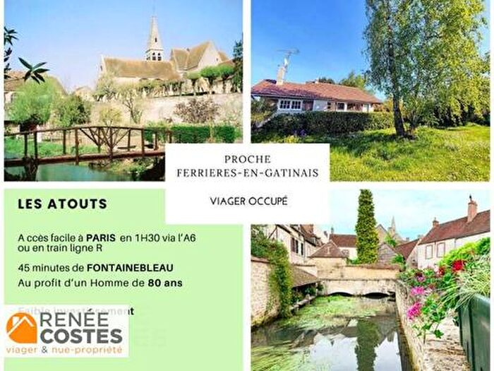 Maison 3 pièces à vendre - Ferrières-en-Gâtinais