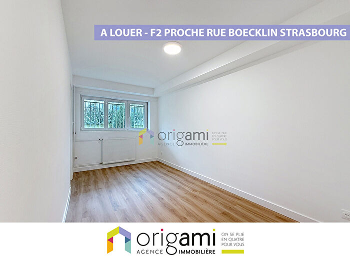 Appartement à louer - Strasbourg, Robertsau - 2 pièces - 1 chambre