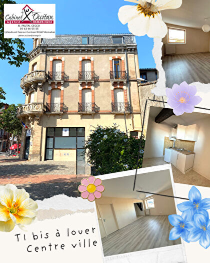 Appartement à louer - Montauban, Pomponne - 1 pièce