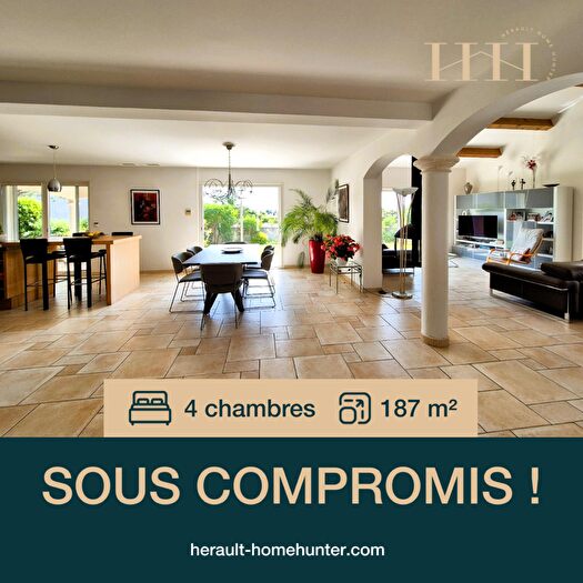 Maison à vendre - Alignan-du-Vent - 6 pièces - 4 chambres