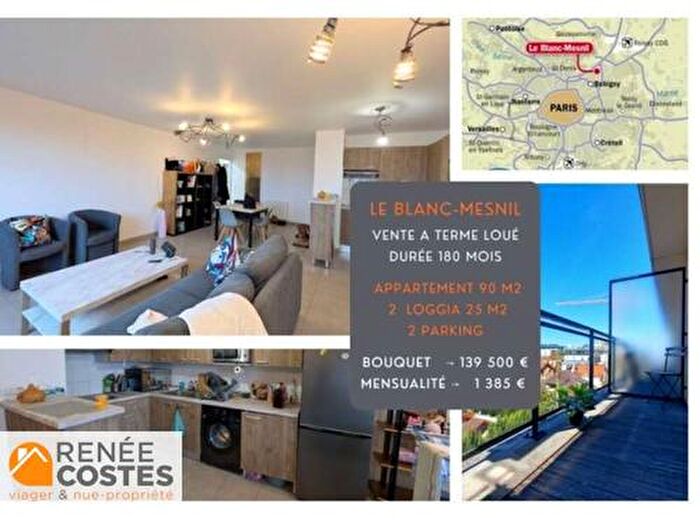 Appartement 4 pièces à vendre à Le Blanc-Mesnil, Pôle Gare