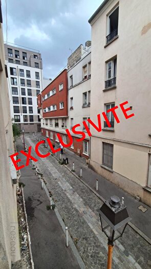 Paris 19ème, Flandre, Aubervilliers : Appartement 2 pièces à vendre