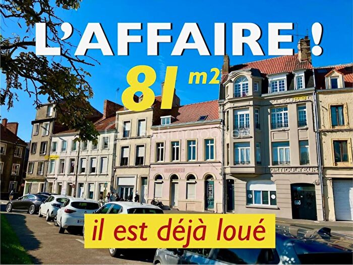 Appartement à vendre - Boulogne-sur-Mer, Saint-Pierre - 4 pièces - 2 chambres