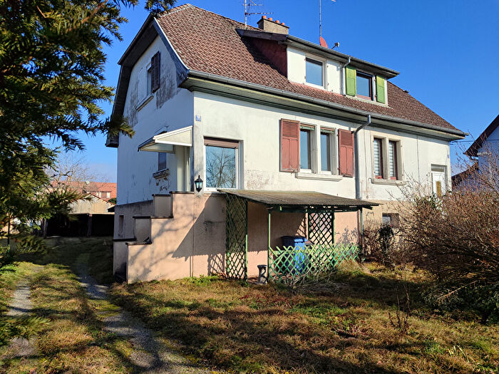 Maison à vendre - Wittelsheim - 3 pièces - 2 chambres