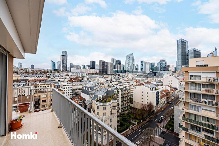 Appartement à vendre - Puteaux - 4 pièces - 3 chambres