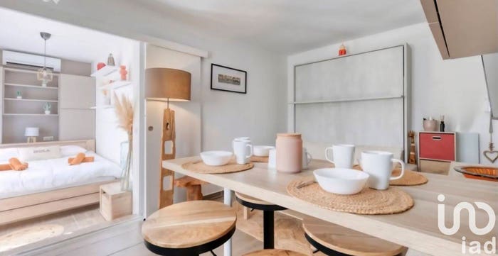 Cap Nègre-Cap Sicié, Six-Fours-les-Plages - Appartement 2 pièces à louer