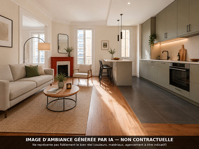 Appartement 3 pièces à Boulogne-Billancourt, Menus, Jean Baptiste Clément, à vendre