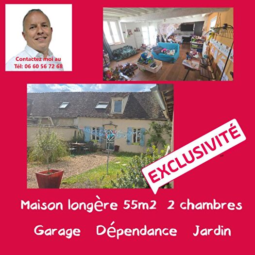 Maison à vendre - Dreux, Centre-ville - 3 pièces - 2 chambres