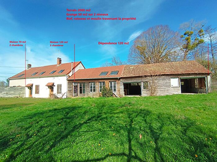 Maison 4 pièces à vendre à La Celle-sur-Nièvre