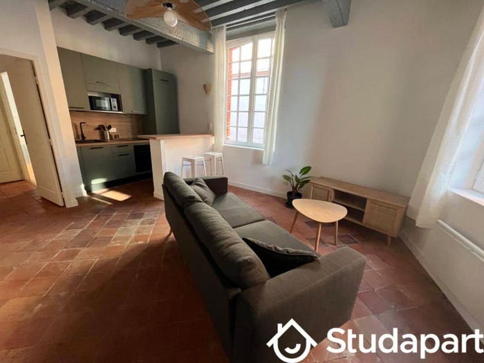 Centre Ville, Montauban : Appartement 2 pièces à louer