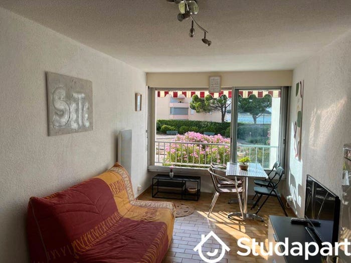 La Corniche, Sète : Appartement 1 pièce à louer