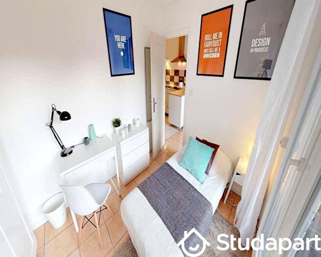 Appartement à louer - Wazemmes, Lille - 1 pièce - 1 chambre