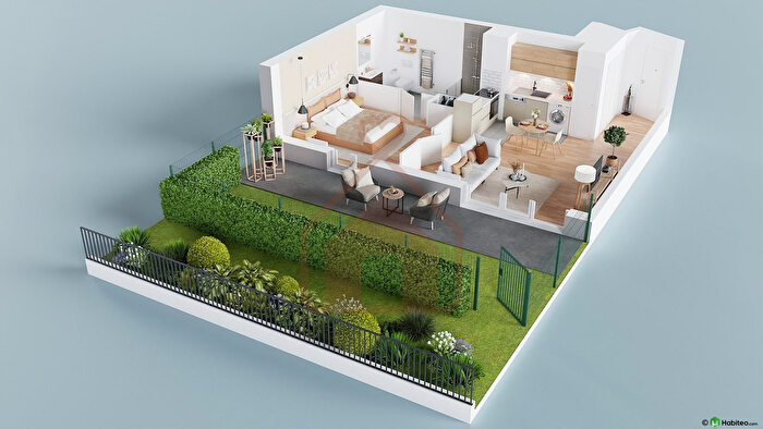 Appartement à vendre - Villejuif, Centre-ville - 2 pièces - 1 chambre