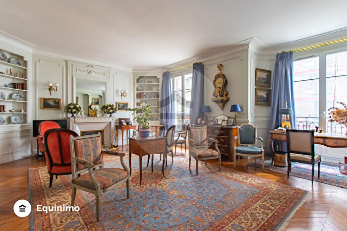 Paris 16ème, Auteuil-Nord, Jasmin, Mirabeau : Appartement 6 pièces à vendre
