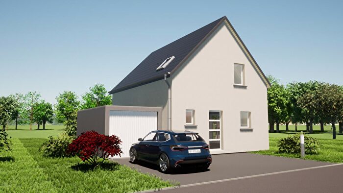 Maison à vendre - Bantzenheim - 5 pièces - 3 chambres