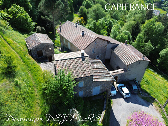 Maison à vendre - Saint-Sauveur-de-Montagut - 13 pièces - 9 chambres