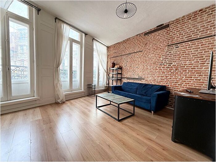 Appartement à louer - Lille, Vieux Lille - 2 pièces - 1 chambre