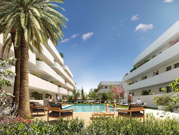 Appartement à louer - Sérignan - 2 pièces - 1 chambre