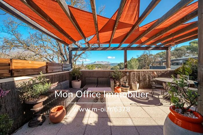 Appartement à vendre - Meyreuil - 3 pièces - 2 chambres