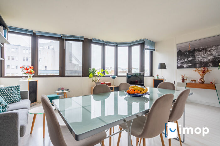 Appartement à vendre - Pantin, Mairie, Porte de Pantin - 3 pièces - 2 chambres