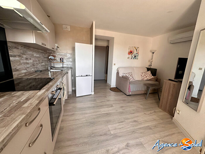 Appartement à vendre - Canet-en-Roussillon, Plage Sud - 2 pièces - 1 chambre