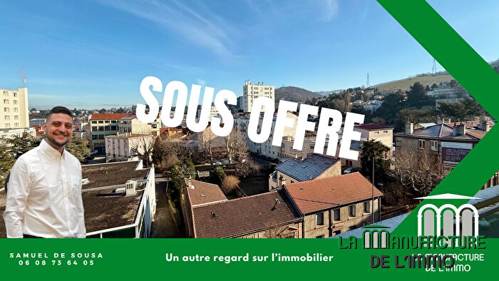 Appartement à vendre - Saint-Étienne, Bernay, Valfuret - 3 pièces - 2 chambres