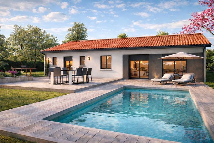 Maison 4 pièces à vendre à Montjoire