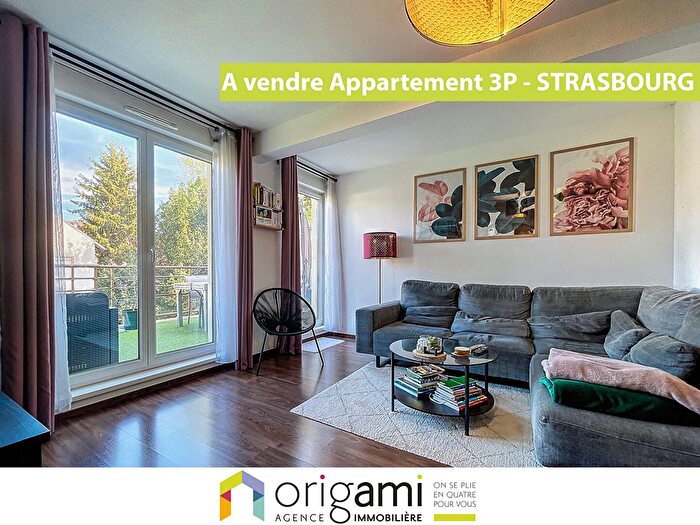 Appartement à vendre - Strasbourg, Koenigshoffen, Hohberg - 3 pièces - 2 chambres