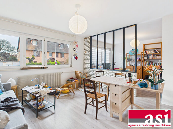Appartement à vendre - Strasbourg, Neudorf, Saint-Urbain, Landsberg - 3 pièces - 1 chambre