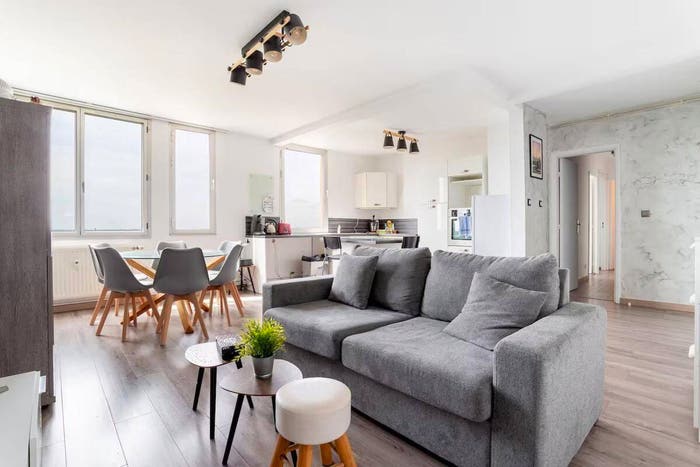 Appartement 3 pièces à louer - Pompidou-Nouvelle Madeleine, La Madeleine