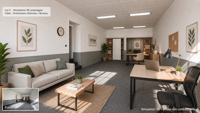 Saint-Marcellin - Appartement 2 pièces à vendre