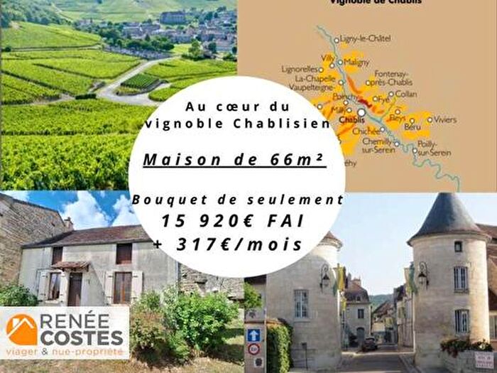 Maison à vendre - Chablis - 3 pièces - 2 chambres