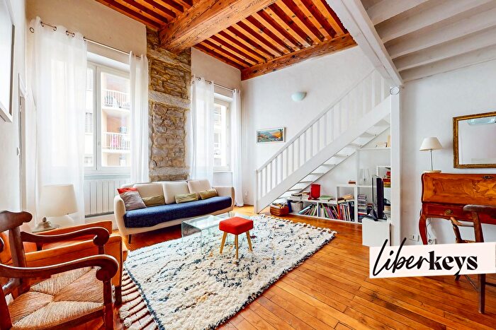 Appartement 3 pièces à Lyon 1er, Haut, Coeur des Pentes, à vendre
